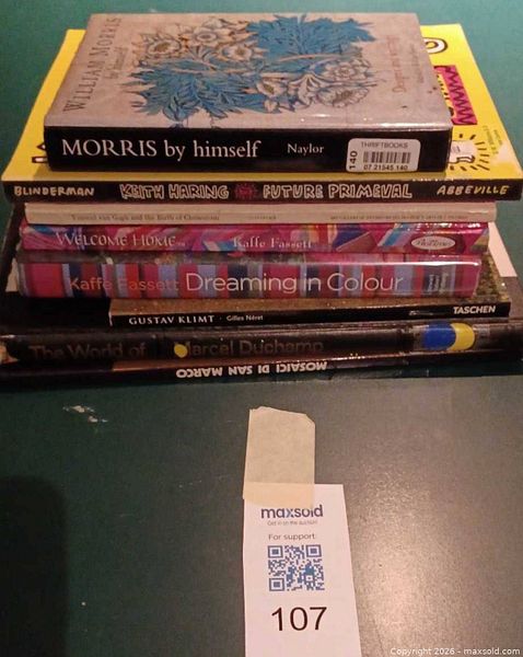 Art and Design Book Collection, 7-8 Volumes | Maxsold