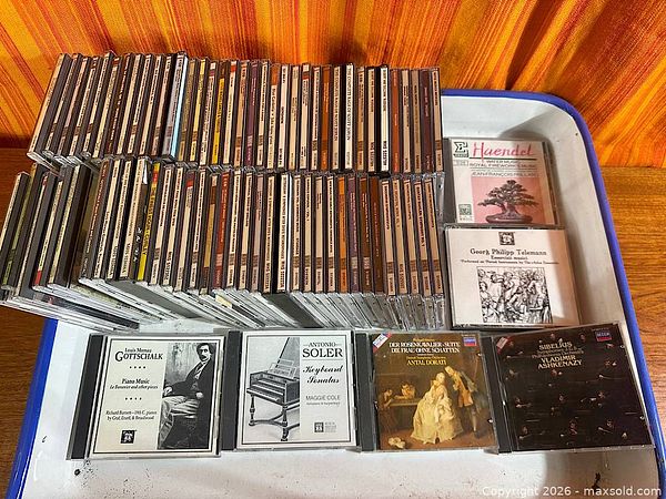 Classical Music CD Collection, ~90 Discs | Maxsold