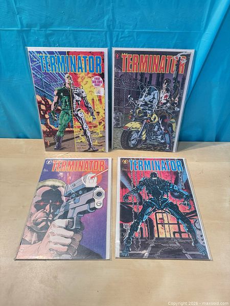 The Terminator comic books issues 1-4 | Maxsold