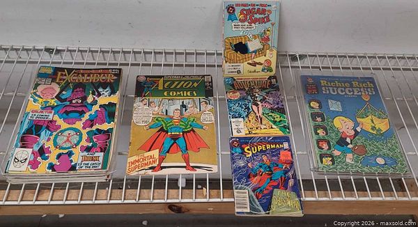 1960s–1990s Mixed Single-Issue Comic Books | Maxsold