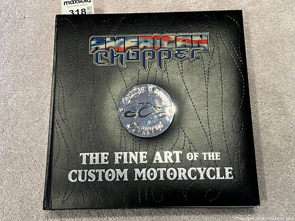 American Chopper hardcover book | Maxsold
