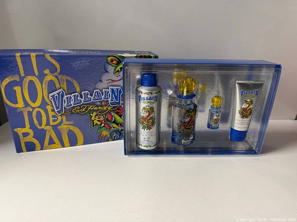 Ed Hardy “Villain” gift set | Maxsold