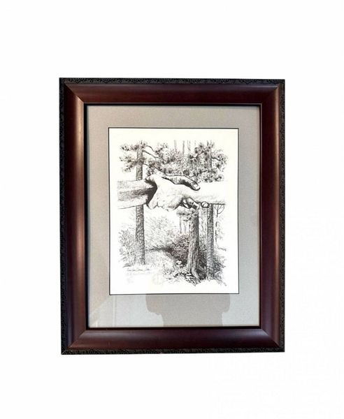 Mary Jane Warren Stone Unity limited edition signed lithograph in frame ...