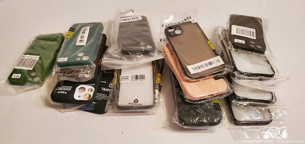 Lot of new iPhone cases earth tones | Maxsold