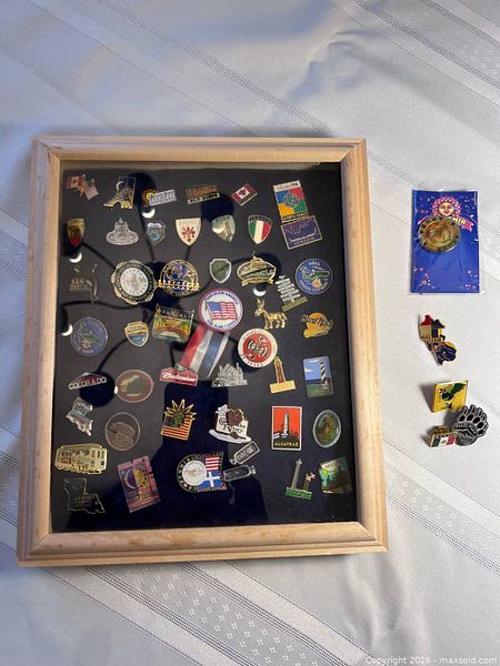 Assorted Travel And Souvenir Lapel Pins | Maxsold