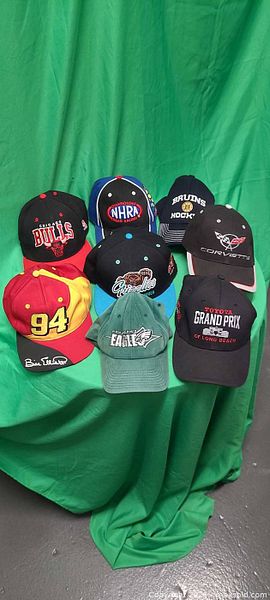 Assorted Sports And Racing Logo Ball Caps | Maxsold