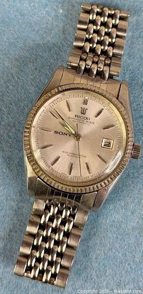 Vintage Ricoh Dynamic Wide Sony Automatic Watch | Maxsold