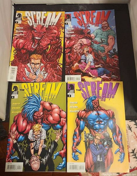 The Scream #1-4 Comic Book Set | Maxsold