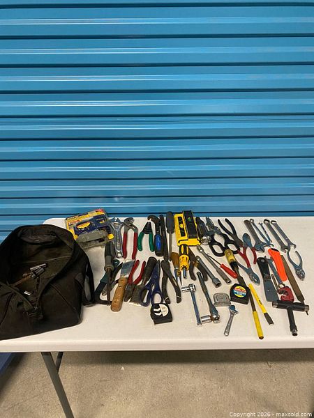 Large assorted hand tool lot with IRWIN lock kit | Maxsold