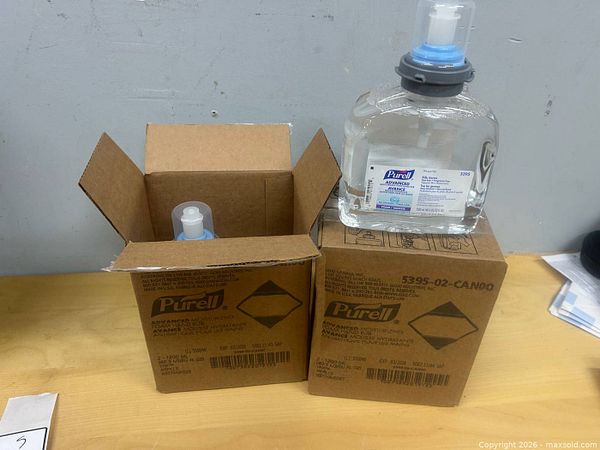 4 Purell Advanced Foam Hand Rub Refills | Maxsold