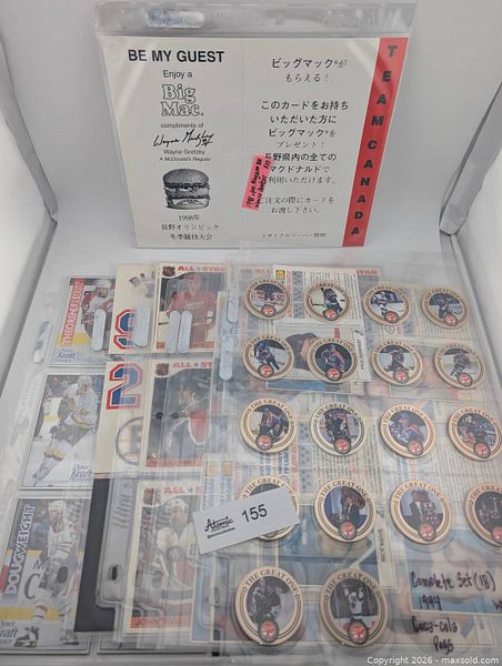Vintage NHL Cards & Wayne Gretzky Pogs | Maxsold