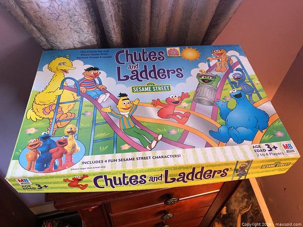 Sesame Street Chutes and Ladders board game | Maxsold