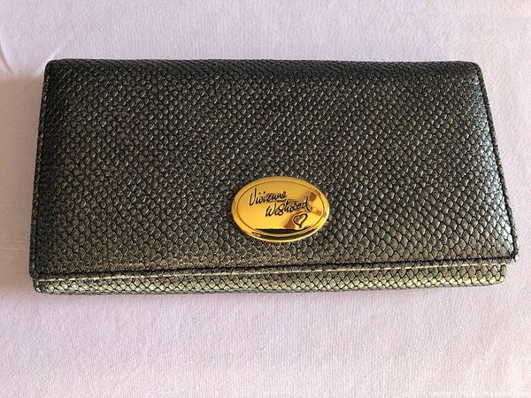 Vivienne Westwood pewter bifold wallet | Maxsold