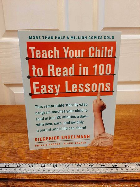 Teach Your Child to Read in 100 Easy Lessons paperback | Maxsold