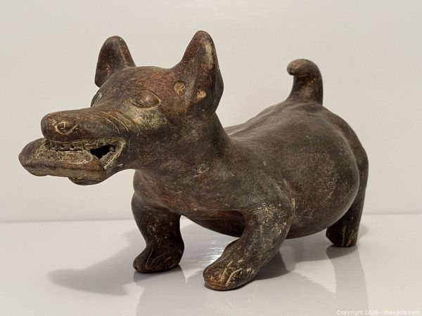 Terracotta Colima Dog Effigy Sculpture | Maxsold