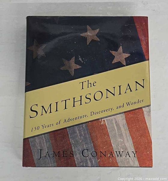 The Smithsonian 150 Years hardcover book | Maxsold
