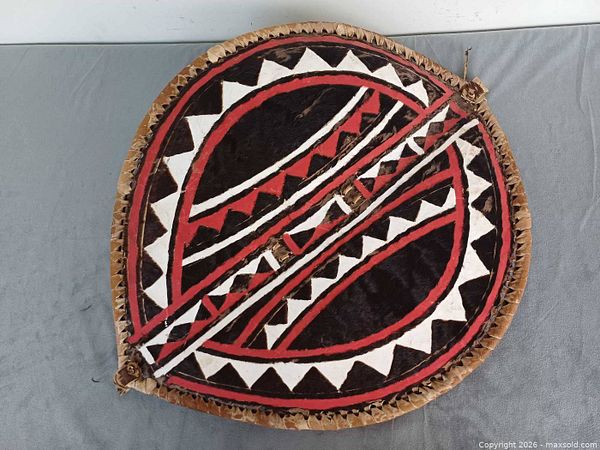 African Maasai warrior shield | Maxsold
