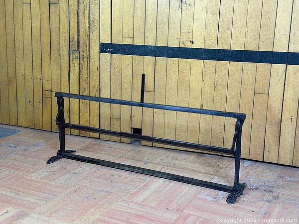 Old cast iron shop paper roll holder | Maxsold