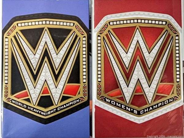 WWE Boom Comics World Heavyweight Champion #2 & Women’s Champion #3 ...