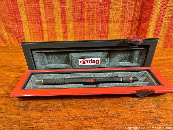 Vintage Rotring 600 mechanical pencil with case | Maxsold