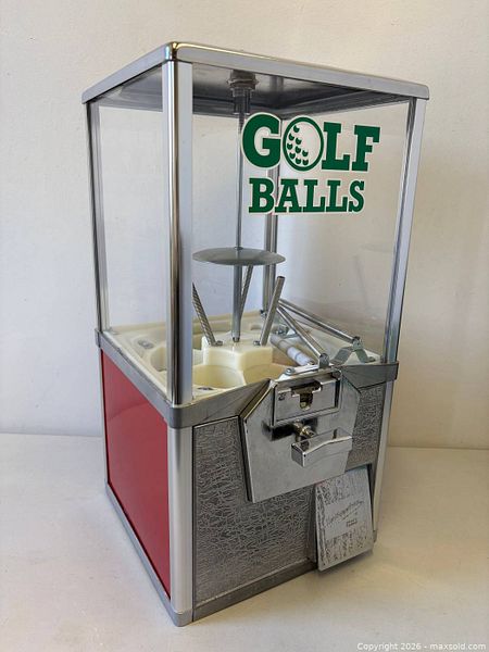Vintage Northwestern Golf Ball Vending Machine | Maxsold