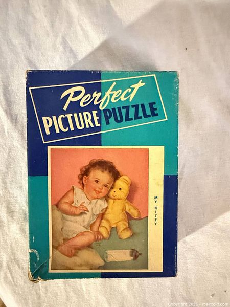 Vintage My Kitty Picture Perfect 275-Piece Puzzle | Maxsold