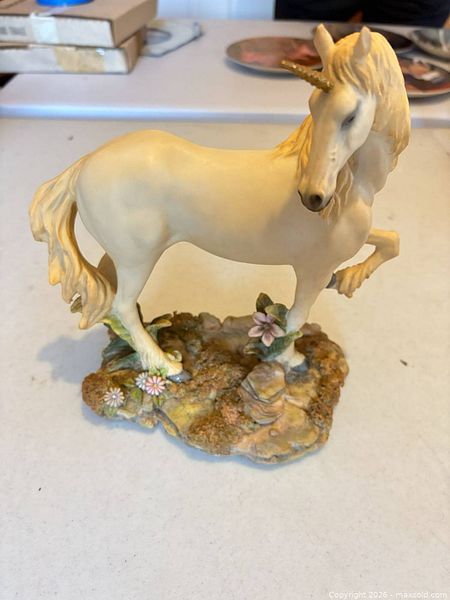 Summit Collection Resin Unicorn Figurine | Maxsold
