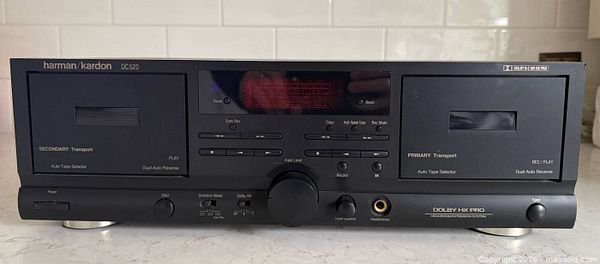 Harman Kardon DC520 dual cassette deck | Maxsold