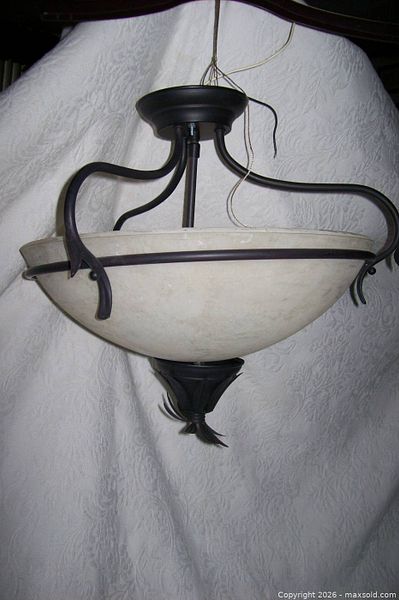 Ceiling light fixture, 18 in diameter, new | Maxsold