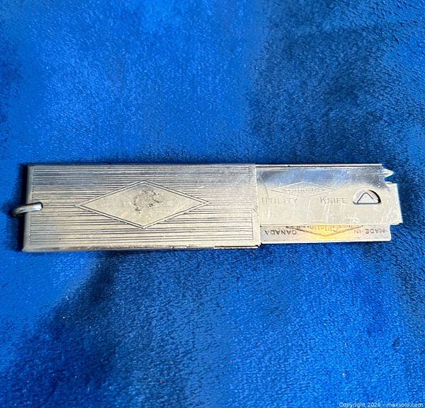 1930 Gillette metal utility knife holder | Maxsold