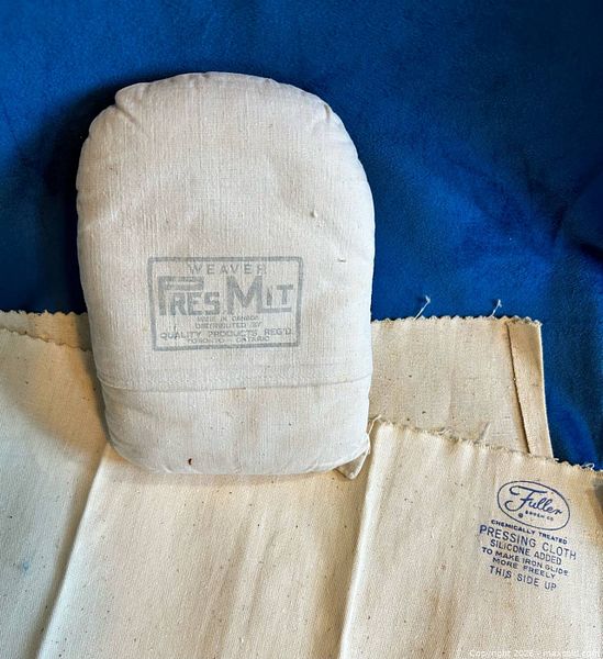 Vintage Mid-Century Pres-Mitt & Fuller Pressing Cloth Lot | Maxsold