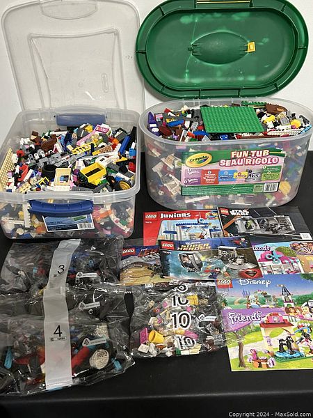 Over $3,000 Lego Brick Lot with Manuals, In Great Shape, Mostly Unused ...
