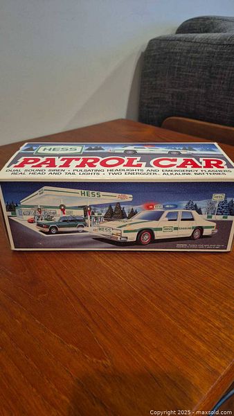 Hess Patrol Car Toy Vehicle | Maxsold