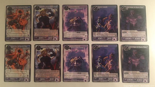 10 Force of Will TCG resonator cards | Maxsold