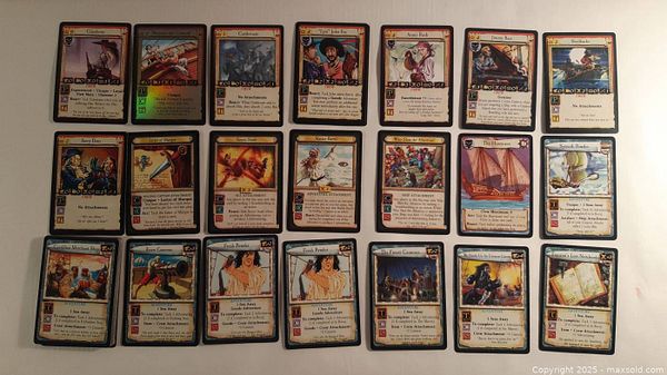 7th Sea CCG 40 assorted cards | Maxsold