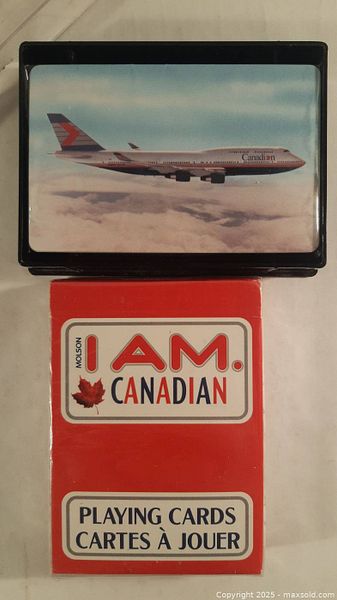 Molson I Am Canadian playing card deck | Maxsold