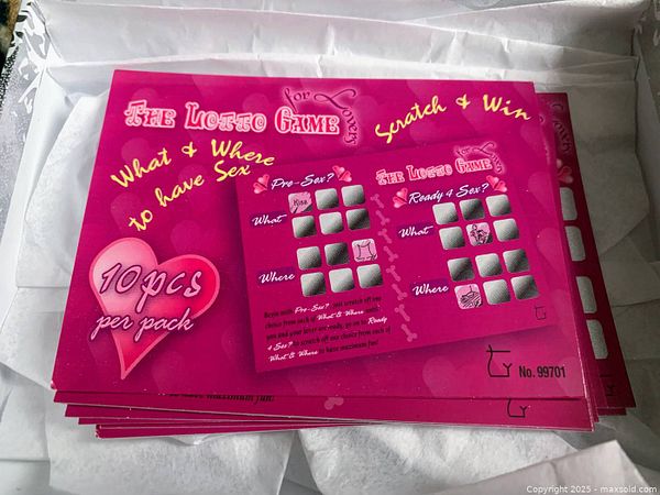 Couples Scratch & Win The Loco Game | Maxsold