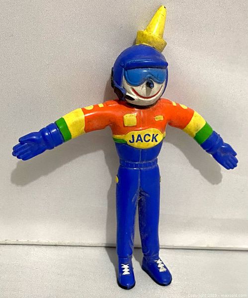 2000 Jack in the Box NASCAR bendable figure | Maxsold