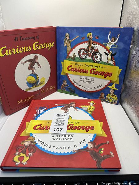 Curious George Book Set by Margret & H.A. Rey | Maxsold