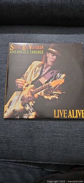 Stevie Ray Vaughan Live Alive double LP gatefold | Maxsold