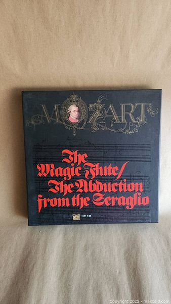 Mozart The Magic Flute / The Abduction from the Seraglio cassette box ...
