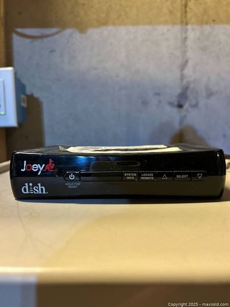 Dish Network Joey TV converter box with RF modulator and cables | Maxsold