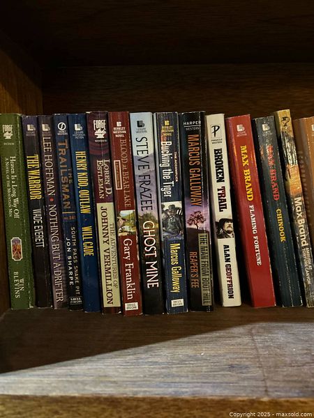 180 Western Paperback Novels | Maxsold